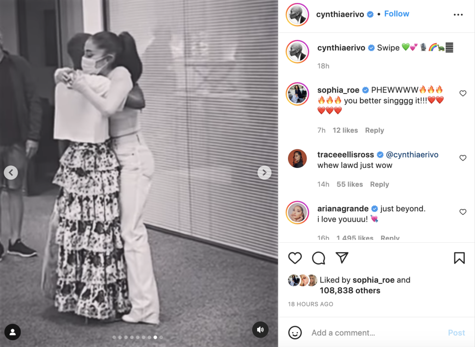 Ariana Grande and Cynthia Erivo Embrace in 'Wicked' Behind-the-Scenes Footage | Entertainment ...